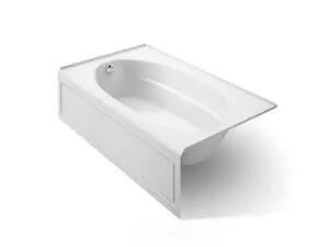 KOHLER Windward 72" X 42" Alcove Bath, Left Drain - One-color