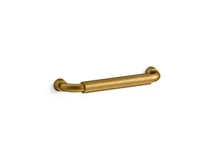 KOHLER Tone 5" Cabinet Pull - Vibrant Brushed Moderne Brass