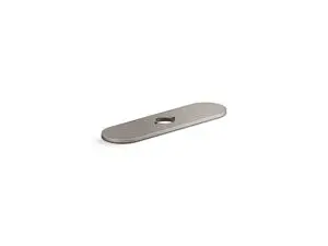 KOHLER Tone Three-hole Kitchen Faucet Escutcheon - Vibrant Stainless
