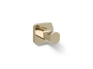 KOHLER Parallel Robe Hook Vibrant French Gold