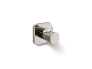 KOHLER Parallel Robe Hook Vibrant Polished Nickel