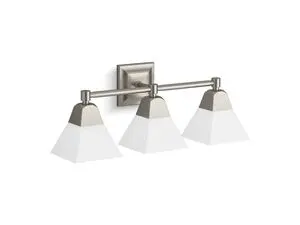 KOHLER Memoirs Three-light Sconce - Brushed Nickel
