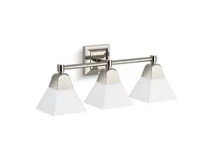 KOHLER Memoirs Three-light Sconce - Polished Nickel