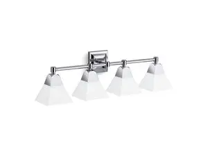 KOHLER Memoirs Four-light Sconce - Polished Chrome
