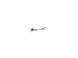 KOHLER Kumin 12" Grab Bar - Vibrant Brushed Nickel