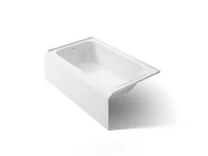 KOHLER Avec 60" X 36" Alcove Bath, Left Drain - One-color