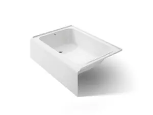 KOHLER Avec 60" X 42" Alcove Bath, Left Drain - One-color
