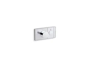 KOHLER Anthem One-outlet Recessed Mechanical Thermostatic Valve Control - Polished Chrome