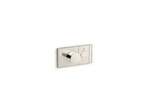 KOHLER Anthem One-outlet Recessed Mechanical Thermostatic Valve Control - Vibrant Polished Nickel