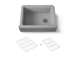 KOHLER Cairn 29-11/16" Undermount Single-bowl Farmhouse Kitchen Sink - One-color