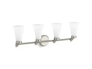 KOHLER Simplice Four-light Sconce - Brushed Nickel