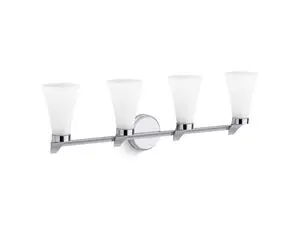 KOHLER Simplice Four-light Sconce - Polished Chrome