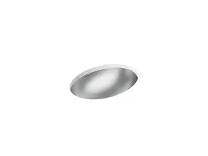KOHLER Rhythm 23-1/4" Oval Undermount Bathroom Sink, No Overflow - One-color