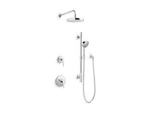 KOHLER Awaken Showering Kit, 1.75 Gpm - Polished Chrome