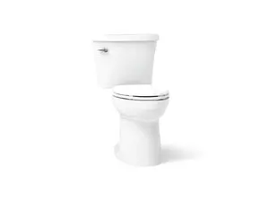 KOHLER Kingston The Complete Solution Two-piece Elongated Toilet, 1.28 Gpf - One-color