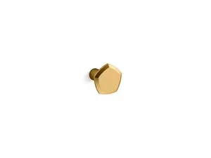 KOHLER Occasion Cabinet Knob Vibrant Brushed Moderne Brass