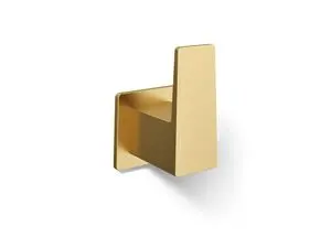 KOHLER Honesty Robe Hook - Vibrant Brushed Moderne Brass