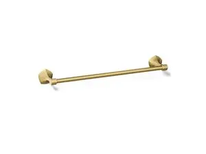 KOHLER Occasion 18" Towel Bar - Vibrant Brushed Moderne Brass