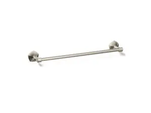 KOHLER Occasion 18" Towel Bar - Vibrant Brushed Nickel