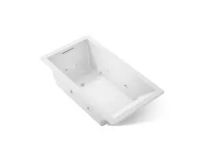 KOHLER Underscore 66" X 36" Drop-in Heated Whirlpool Bath - One-color