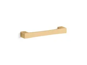 KOHLER Honesty 5" Cabinet Pull Vibrant Brushed Moderne Brass