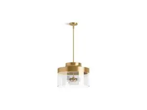 KOHLER Purist 18" Pendant - Brushed Moderne Brass