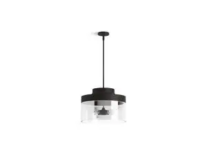 KOHLER Purist 18" Pendant - Matte Black