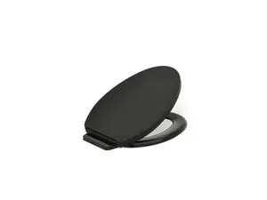 KOHLER Impro Readylatch Quiet-close Elongated Toilet Seat - Black Black