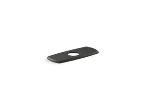 KOHLER Occasion Escutcheon Plate - Matte Black