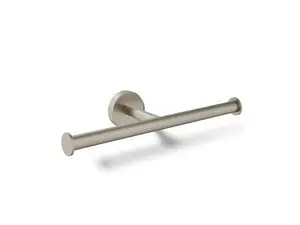 KOHLER Elate Double Toilet Paper Holder - Vibrant Brushed Nickel
