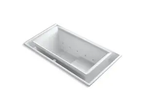 KOHLER Sok 63" X 31-1/2" Drop-in Effervescence Bath - One-color
