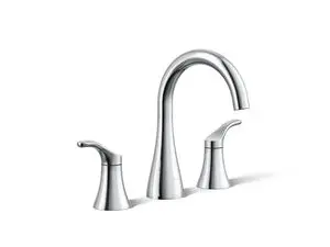 KOHLER Simplice Widespread Bathroom Sink Faucet, 1.0 Gpm - One-color