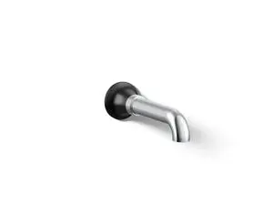 KOHLER Tone Wall-mount Bath Spout Polished Chrome With Matte Black