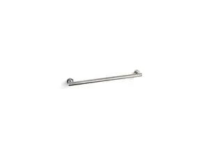 KOHLER Purist 24" Grab Bar - Vibrant Brushed Nickel