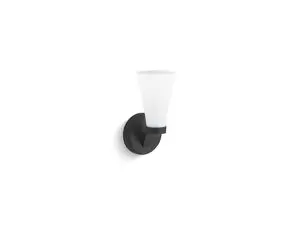 KOHLER Simplice One-light Sconce Matte Black