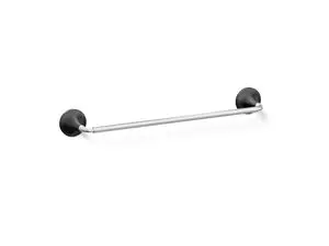 KOHLER Tone 18" Towel Bar Polished Chrome With Matte Black
