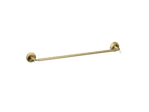 KOHLER Tone 24" Towel Bar - Vibrant Brushed Moderne Brass