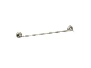 KOHLER Tone 24" Towel Bar - Vibrant Brushed Nickel