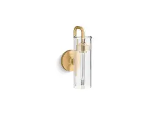KOHLER Purist One-light Sconce - Brushed Moderne Brass