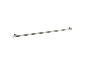 KOHLER Purist 48" Grab Bar Vibrant Brushed Nickel