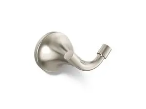 KOHLER Tone Robe Hook Vibrant Brushed Nickel