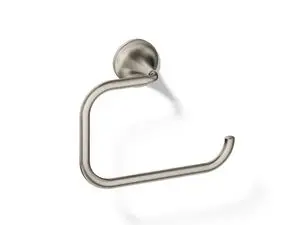 KOHLER Tone Towel Ring Vibrant Brushed Nickel