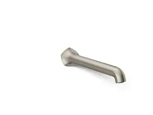KOHLER Occasion Wall-mount Bath Spout With Straight Design, 12 - Vibrant Brushed Nickel