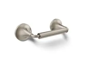 KOHLER Tone Pivoting Toilet Paper Holder - Vibrant Brushed Nickel