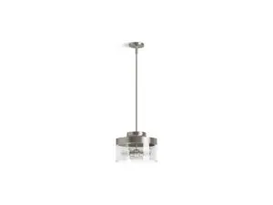 KOHLER Purist 12-1/2" Pendant - Brushed Nickel