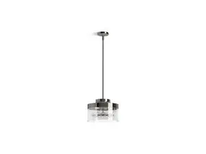 KOHLER Purist 12-1/2" Pendant - Titanium