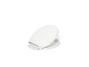 KOHLER Drift Readylatch Quiet-close Round-front Toilet Seat - White