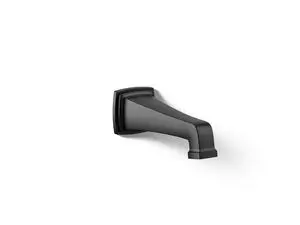 KOHLER Riff Wall-mount Bath Spout - Matte Black