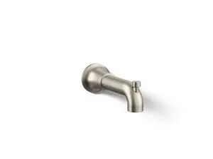 KOHLER Tone Wall-mount Bath Spout With Diverter - Vibrant Brushed Nickel