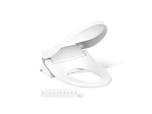 KOHLER Purewash E815 Elongated Bidet Toilet Seat With Remote Control - White